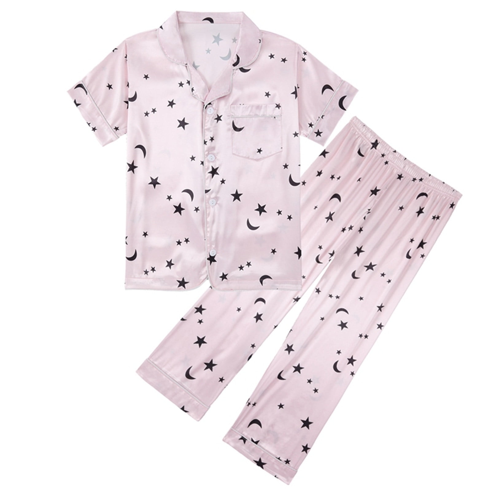 LUOGENLI Girls Pajamas Size 14-16 Set Kids Toddler Baby Girls Spring ...