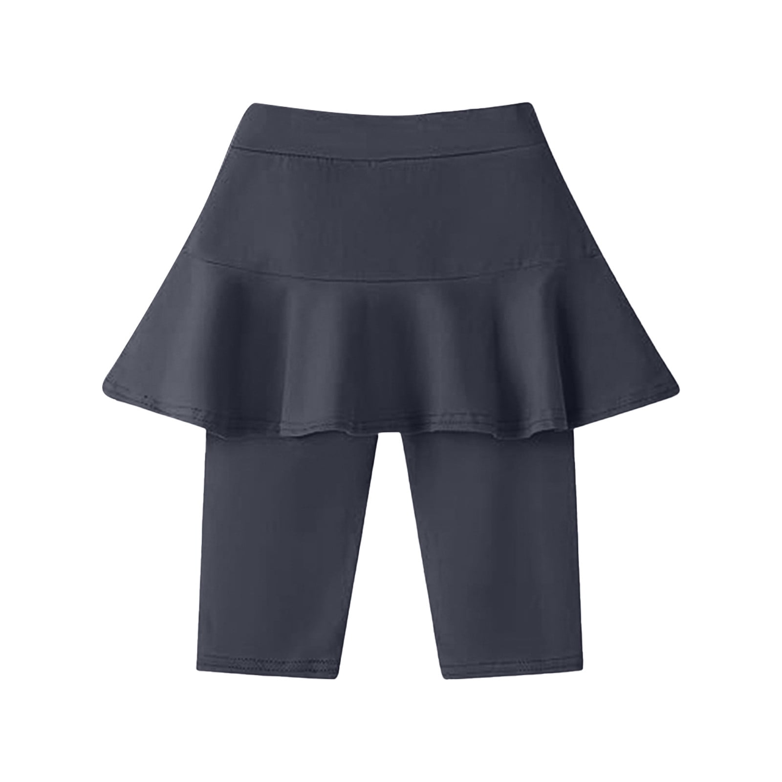 LUOGENLI Girls Shorts Size 6-8 Girls Flowy Shorts with Spandex Liner 2 ...