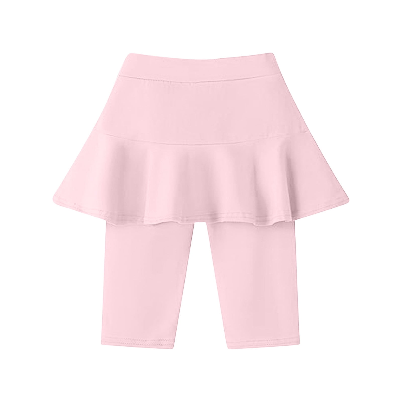 LUOGENLI Girls Shorts Size 6-8 Girls Flowy Shorts with Spandex Liner 2 ...