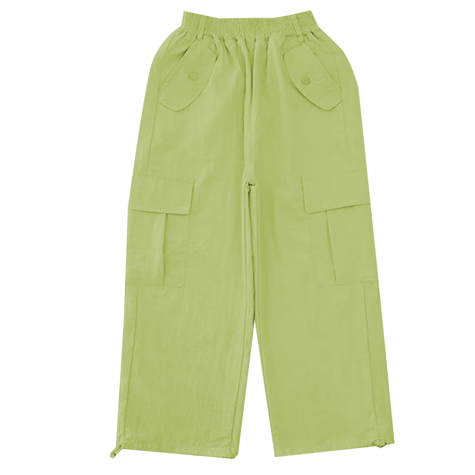 LUOGENLI Girls Shorts Size 7/8 Cargo Pants for Girls Casual High ...