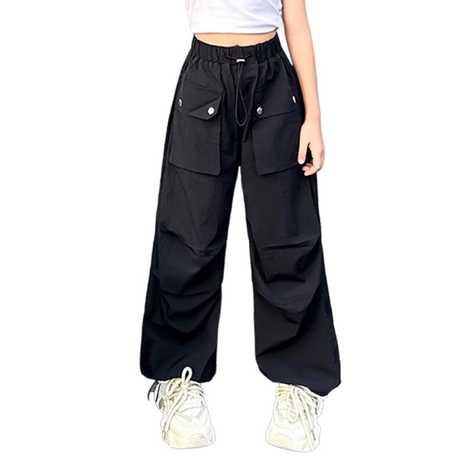 LUOGENLI Girls Shorts Size 7/8 Cargo Pants for Girls Casual High ...
