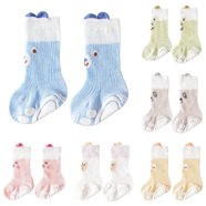 9 Pair-Pack Princess Ariel Socks - Mermaid Blue and Pink Colored Baby ...