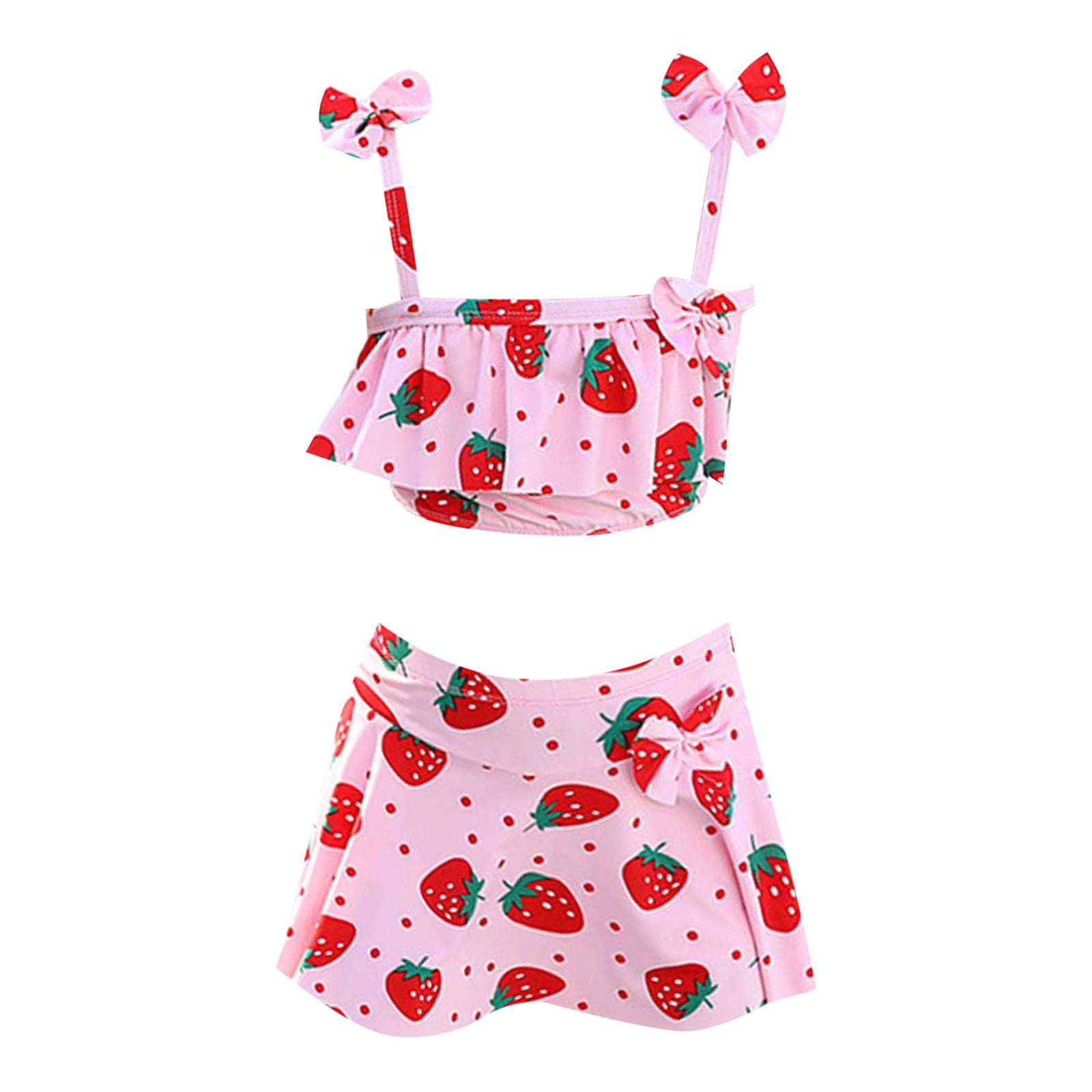 LUOGENLI Girls Swimsuit Size 10 Tankini Girls Swimsuits Bikini Set Kids ...