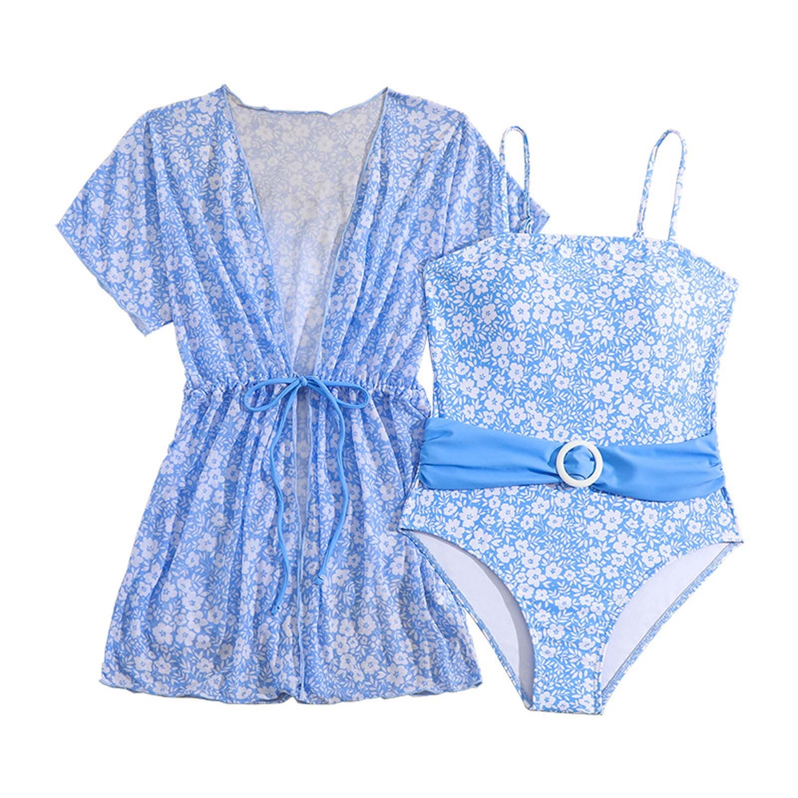 LUOGENLI Girls Swimsuits Size 6-8 Swimsuit for Girls Cute Bathing Suit ...