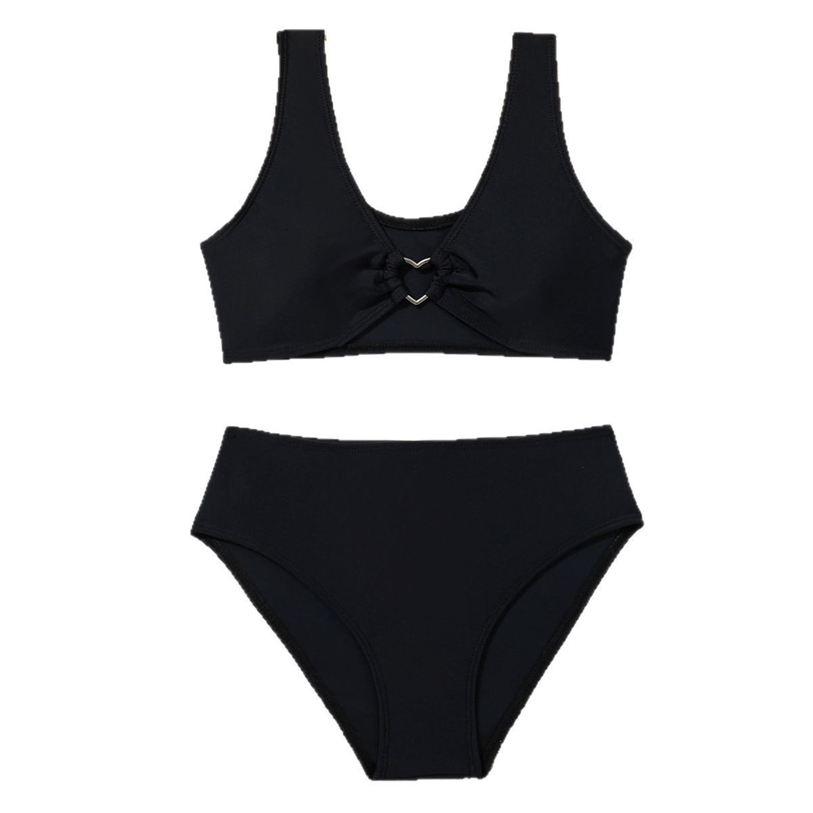 LUOGENLI Girls Swimsuits Size 14-16 Bikini Girls Bikini Swimsuits with ...