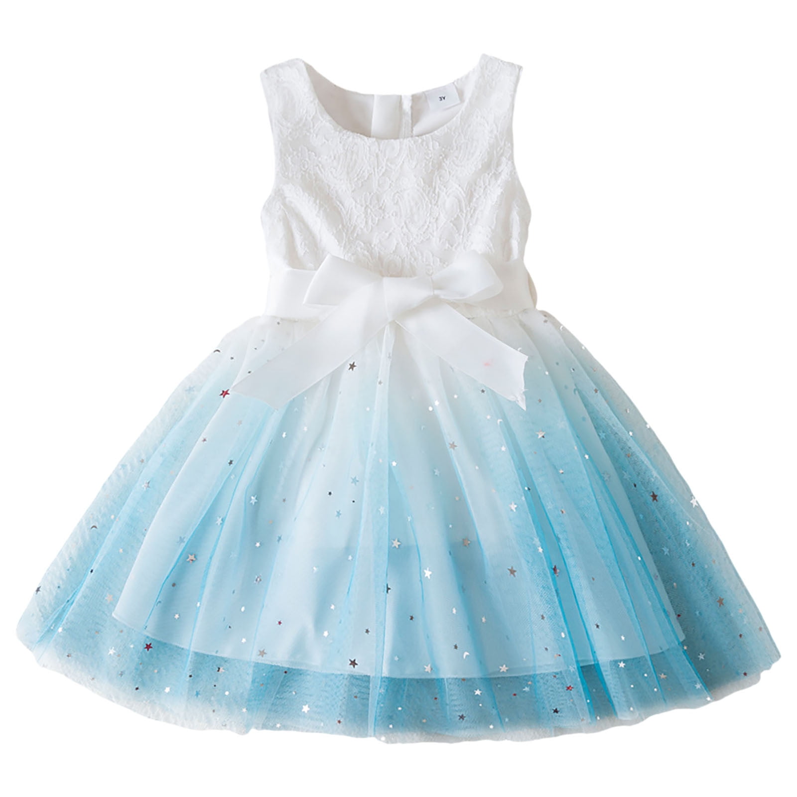 LUOGENLI Graduation Dresses for Girls 5-6 Toddler Girls Sleeveless Lace ...