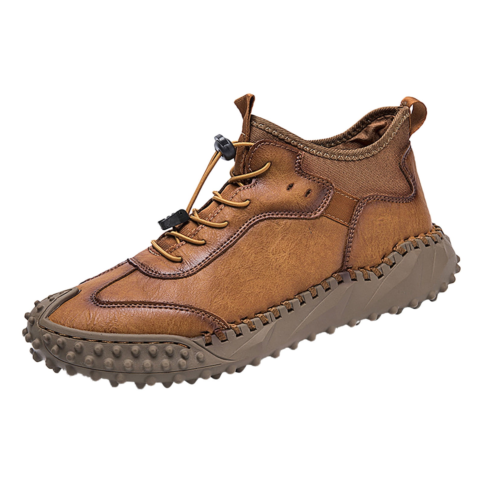 LUOGENLI Male Mens Sneakers Size 9 4E Autumn Men's Leather Shoes ...