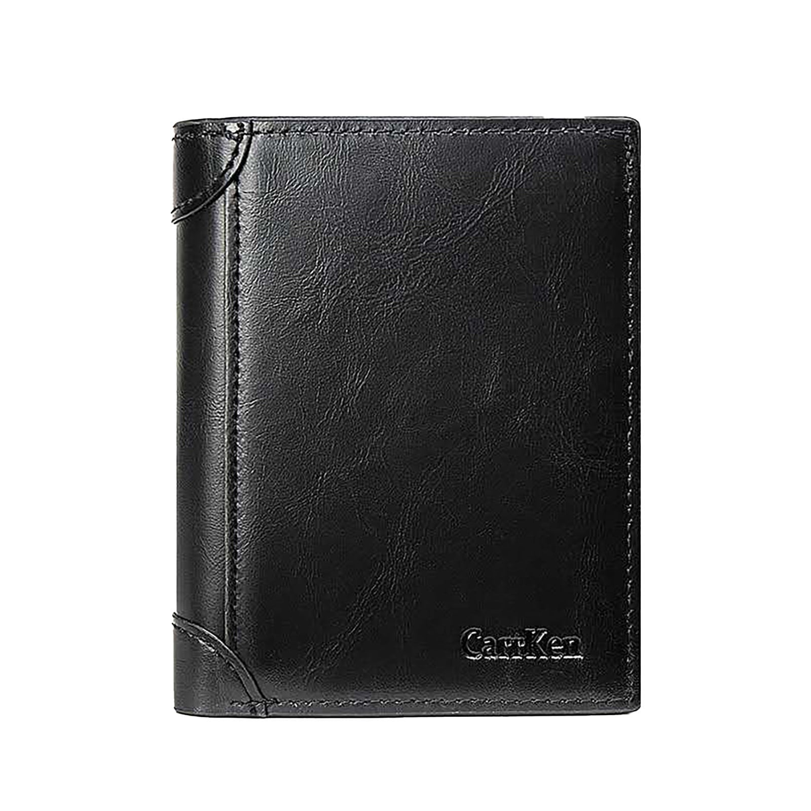 LUOGENLI Mens Wallet with Chain Hole Men's Double Loose Leaf Short ...