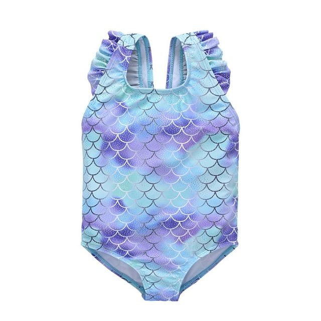 LUOGENLI Swimsuit Girls Easter Swimsuits Size 8-10. Two Piece Kids ...