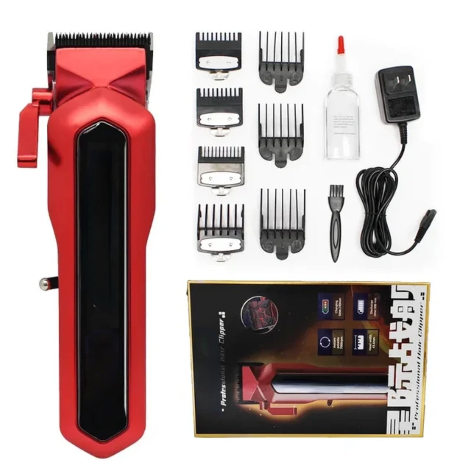 LUOPLNG 1. Precision Hair Cutting Professional Rechargeable High Power ZSZ Z20 Hair Salon ...
