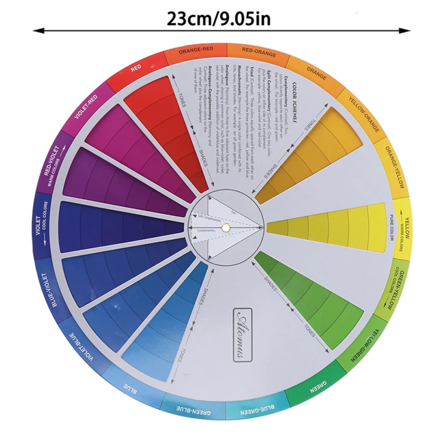 LUOPLNG Colorful Rotating Ink Mixing Wheel for Vibrant and Dynamic ...