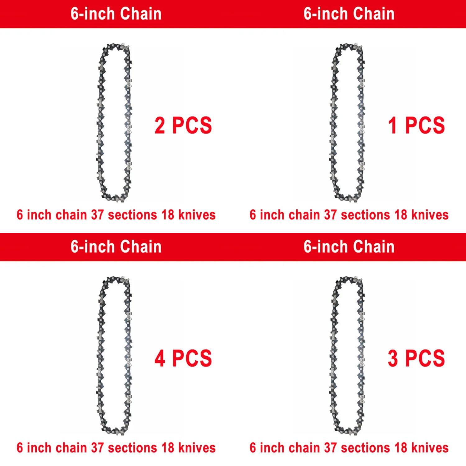 LUOPLNG Compact and lightweight this 6-inch mini chainsaw chain is ...
