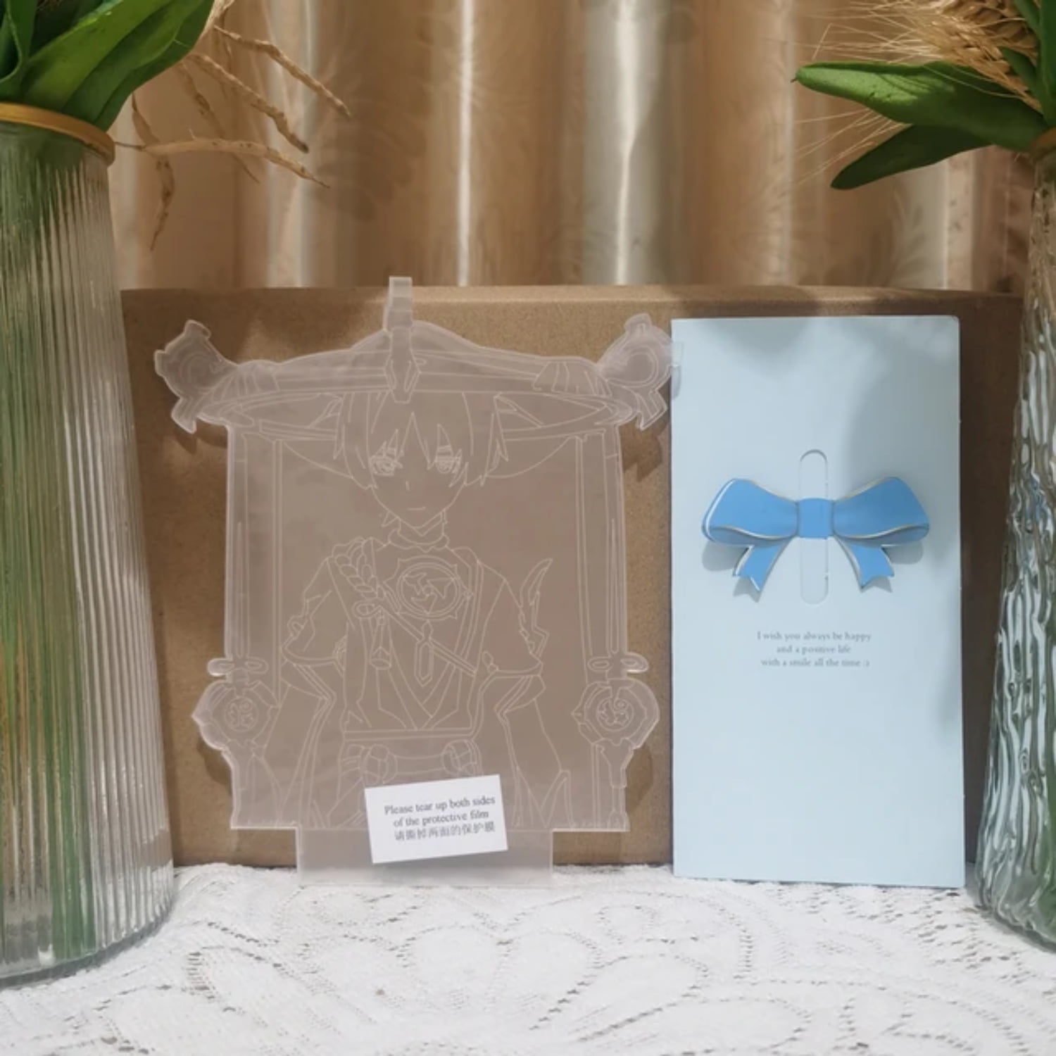 LUOPLNG Enchanting and Luminous Hot Anime Cyno Genshin Game Figure with ...