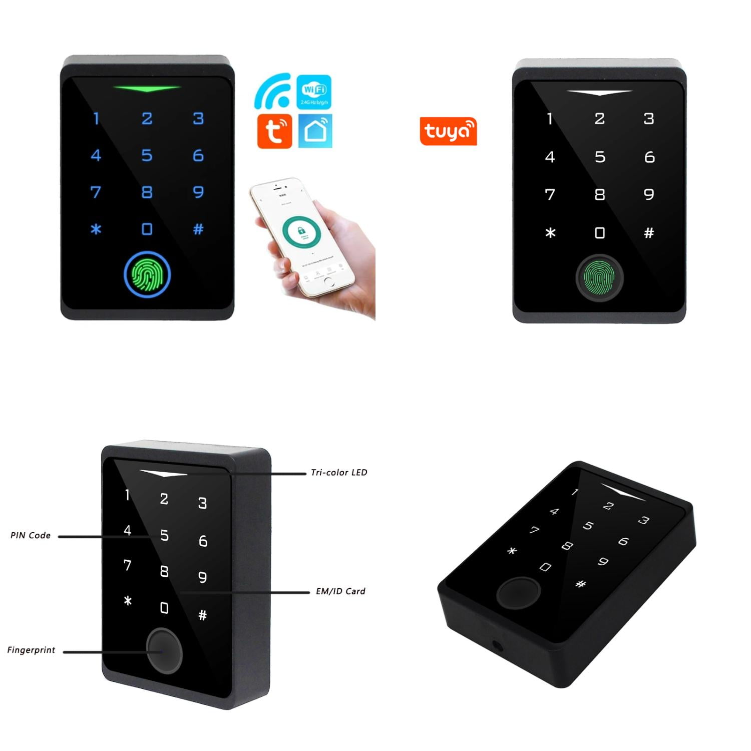 LUOPLNG High-quality Essential Standalone Door RFID & Biometric ...