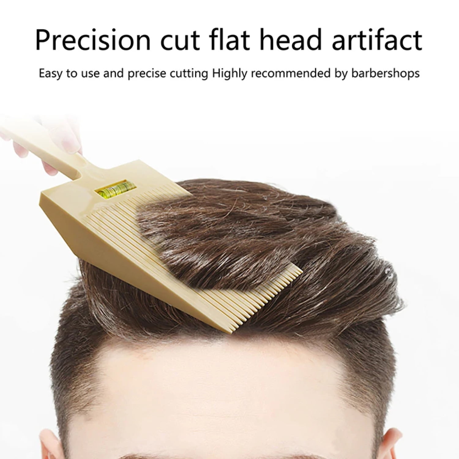 LUOPLNG High-quality Professional Men‘s Flat Top Guide Comb for ...