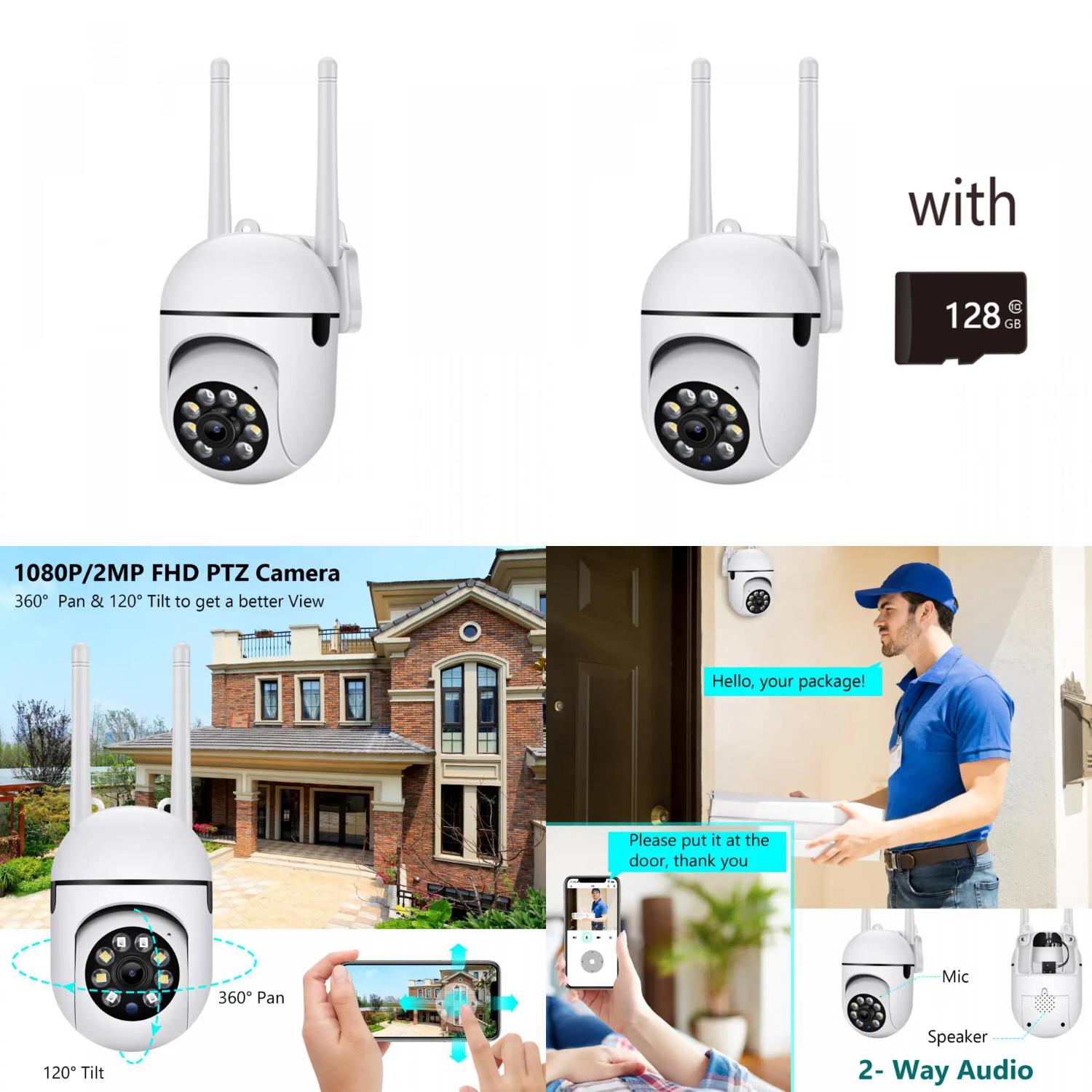 LUOPLNG Ideal for Home Surveillance and Baby Monitoring - High ...
