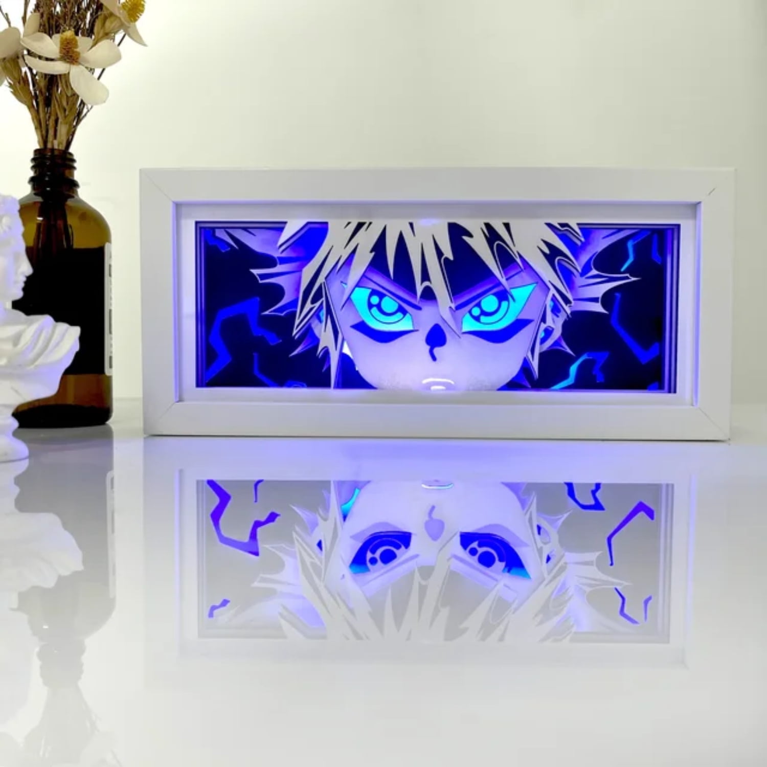 LUOPLNG Ideal for parties and gift giving this unique 3D LED anime ...