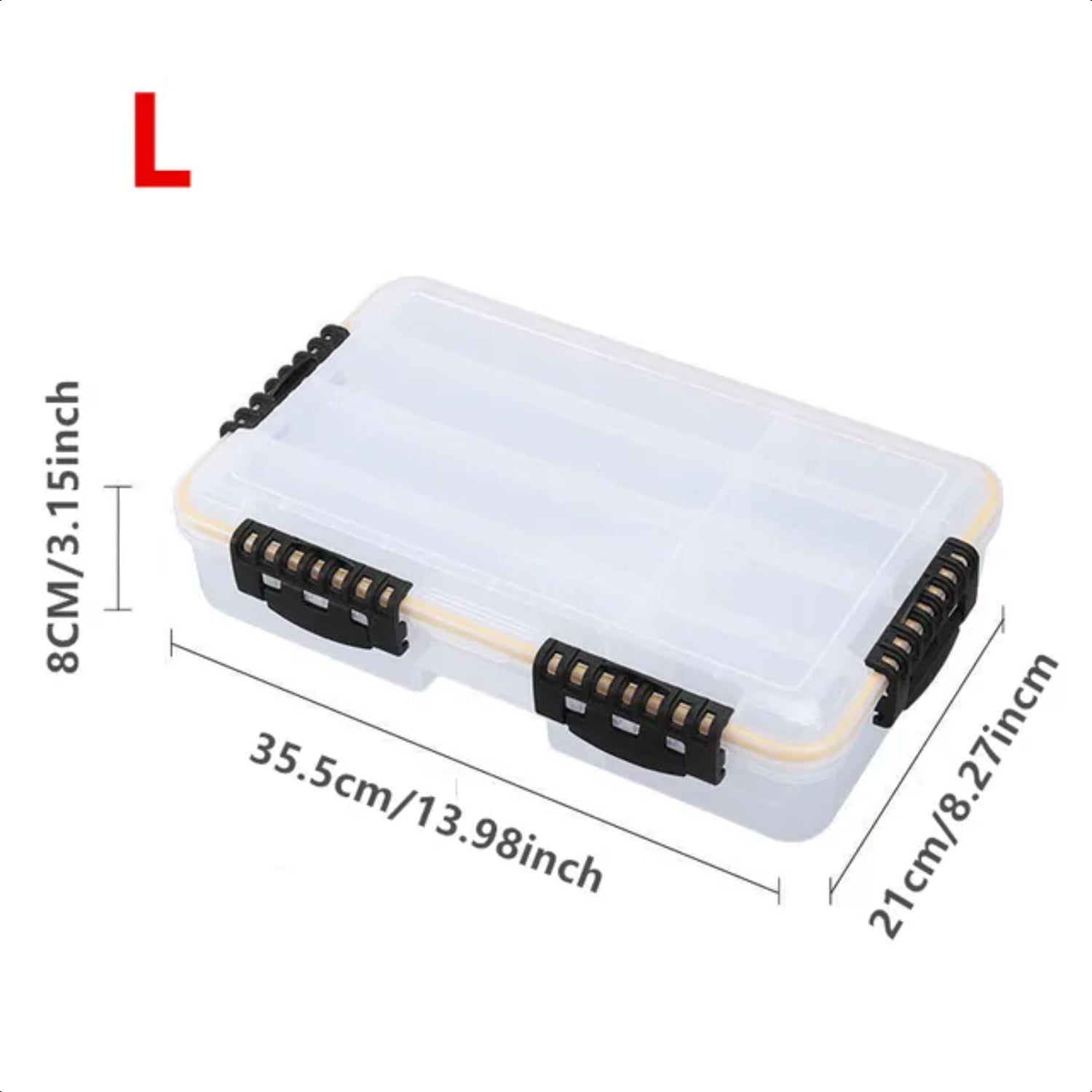 LUOPLNG Large and super multi-functional fishing gear box with split ...
