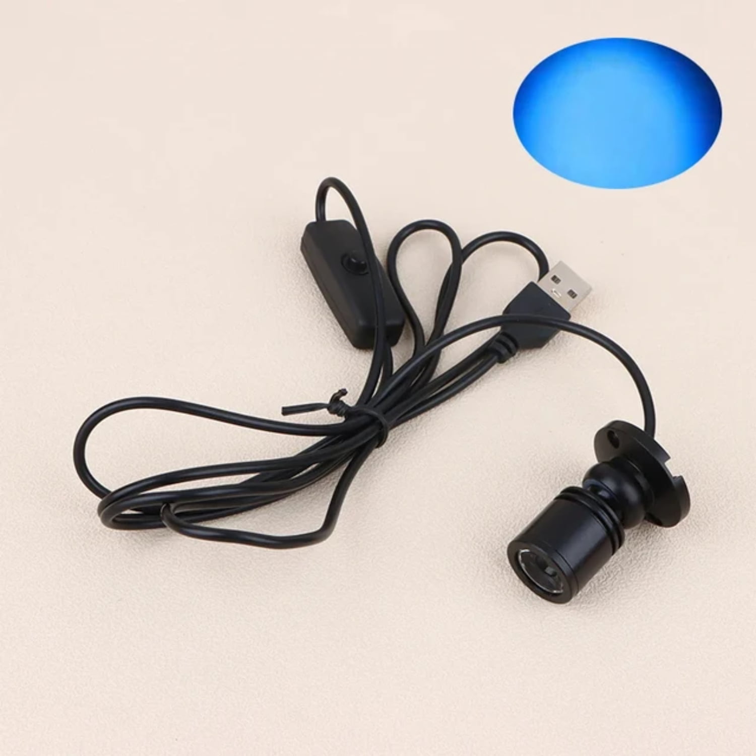 LUOPLNG Mini Rotatable 3W LED USB 5V Surface Mounted Jewelry Lamp for ...