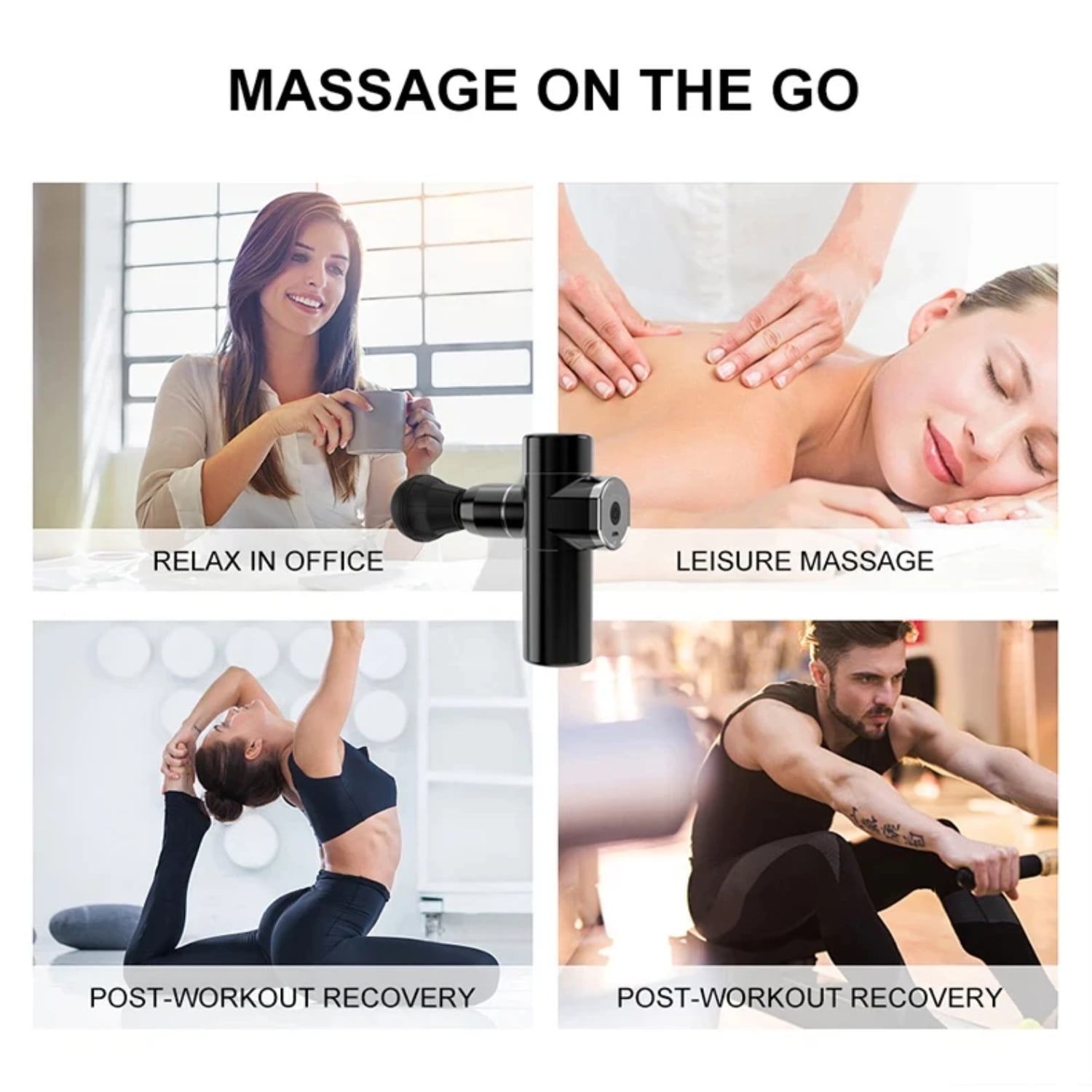 LUOPLNG Portable Compact Mini LCD Massage Gun for Intense Deep Tissue ... LUOPLNG Portable Compact Mini LCD Massage Gun for Intense Deep Tissue ...
