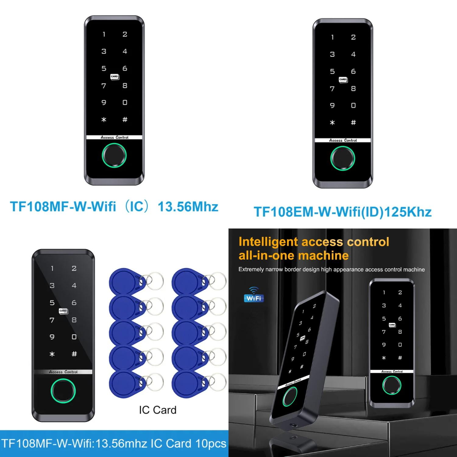 LUOPLNG Reliable and Convenient Smart Biometric Fingerprint and RFID ...