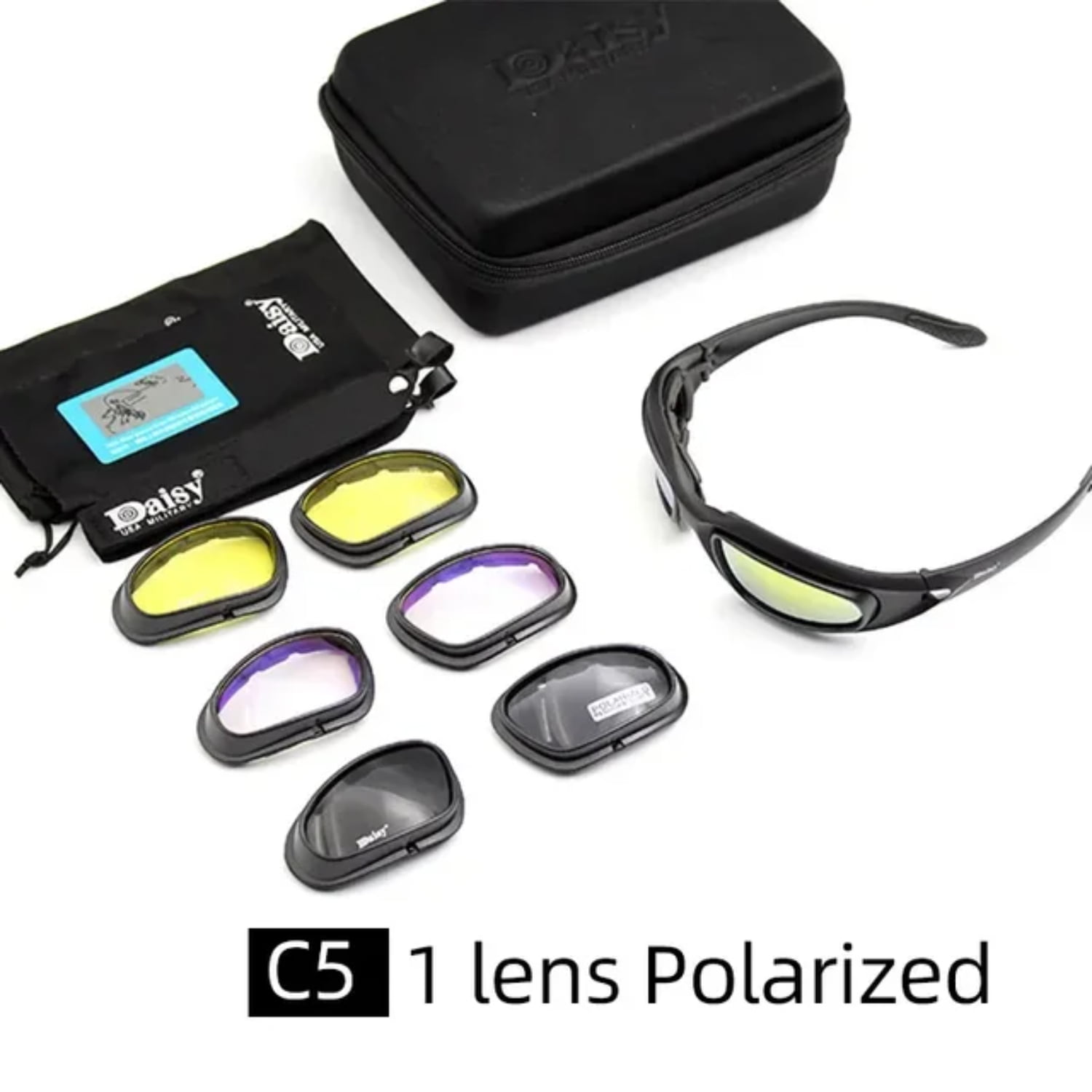 LUOPLNG Versatile Military Tactical Polarized Goggles Sunglasses for ...