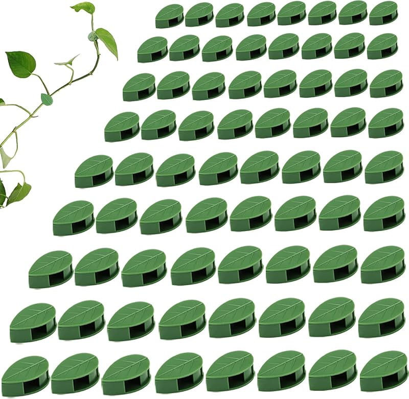 LUOTIVON 72 Pcs Plant Climbing Wall Fixture Clips, Plant Fixer ...