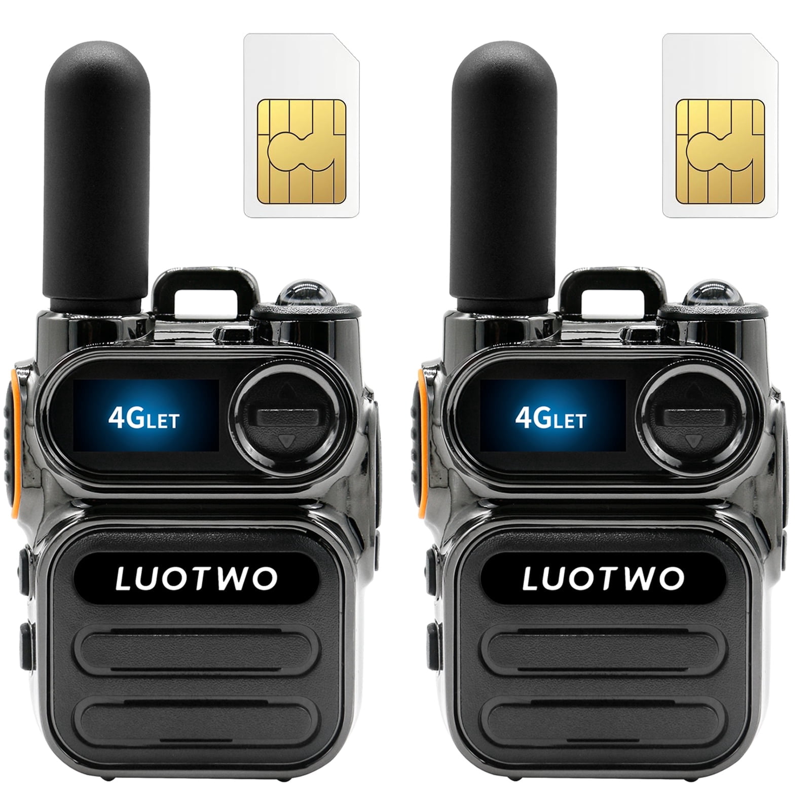 LUOTWO G388 4G POC walkie Talkie for Adults Long Range intercom 5000 ...