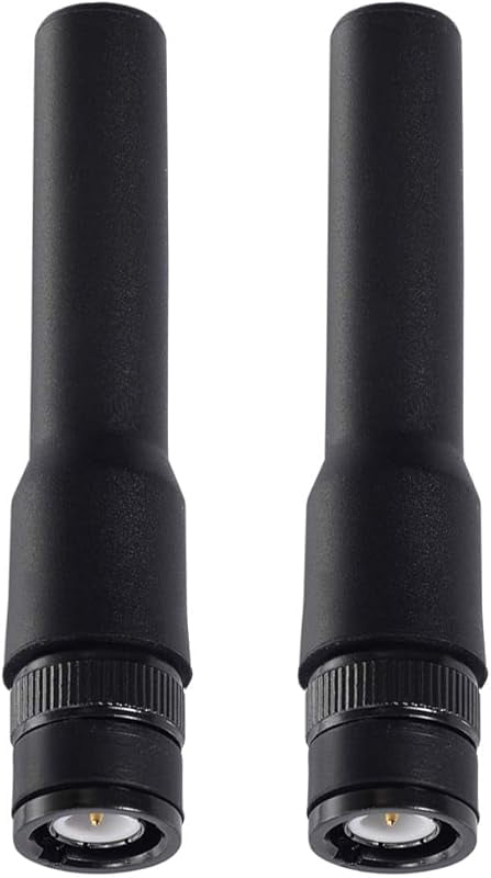 LUOTWO Ham Radio BNC Male Soft Antenna Police Radio Scanner Antenna 2 ...