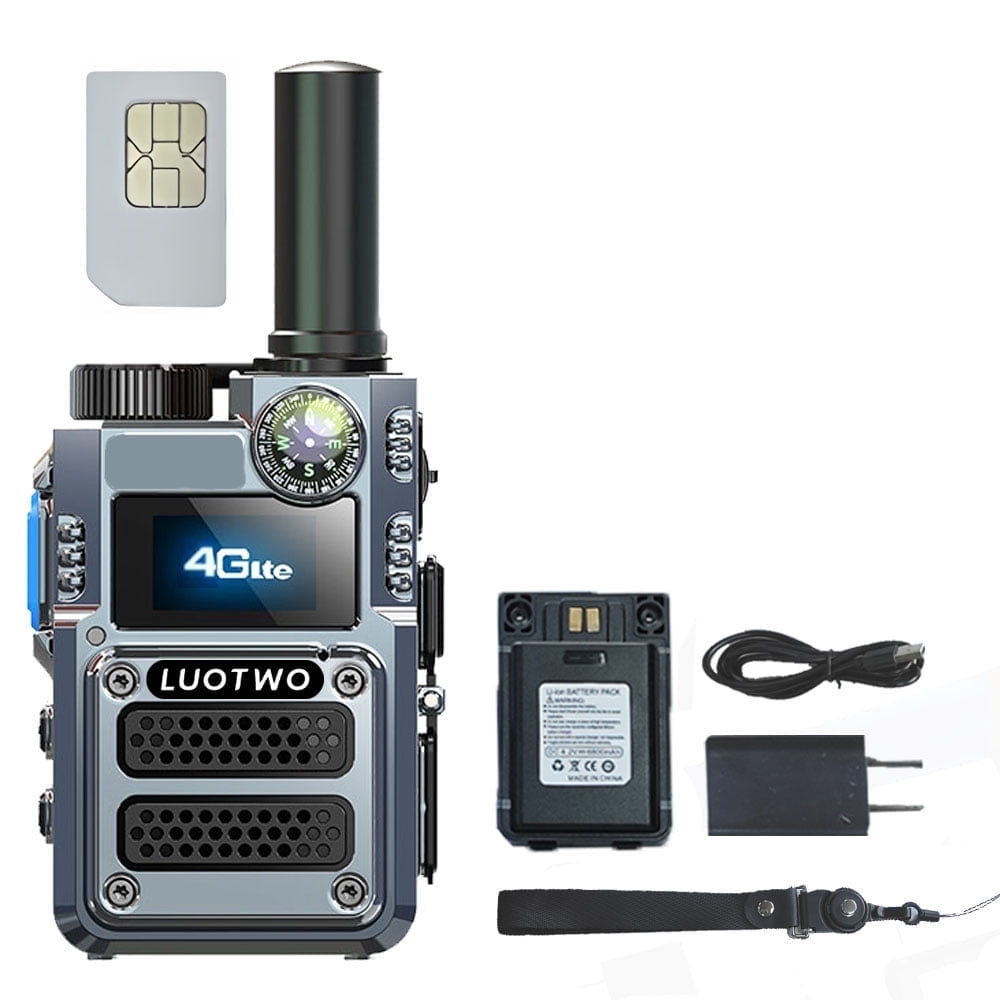 LUOTWO M06 4G POC walkie Talkie for Adults Long Range intercom 1000 ...
