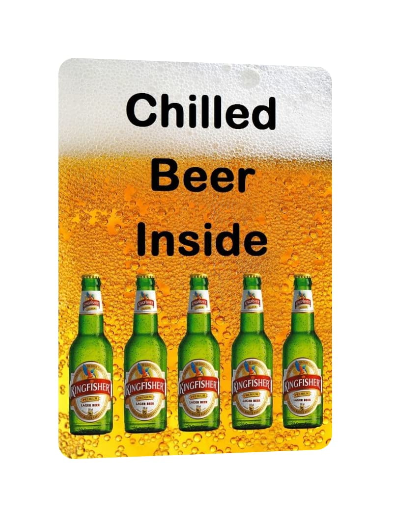 LUREME Chilled Beer Inside Gift Fridge Magnet A Great Present for ...