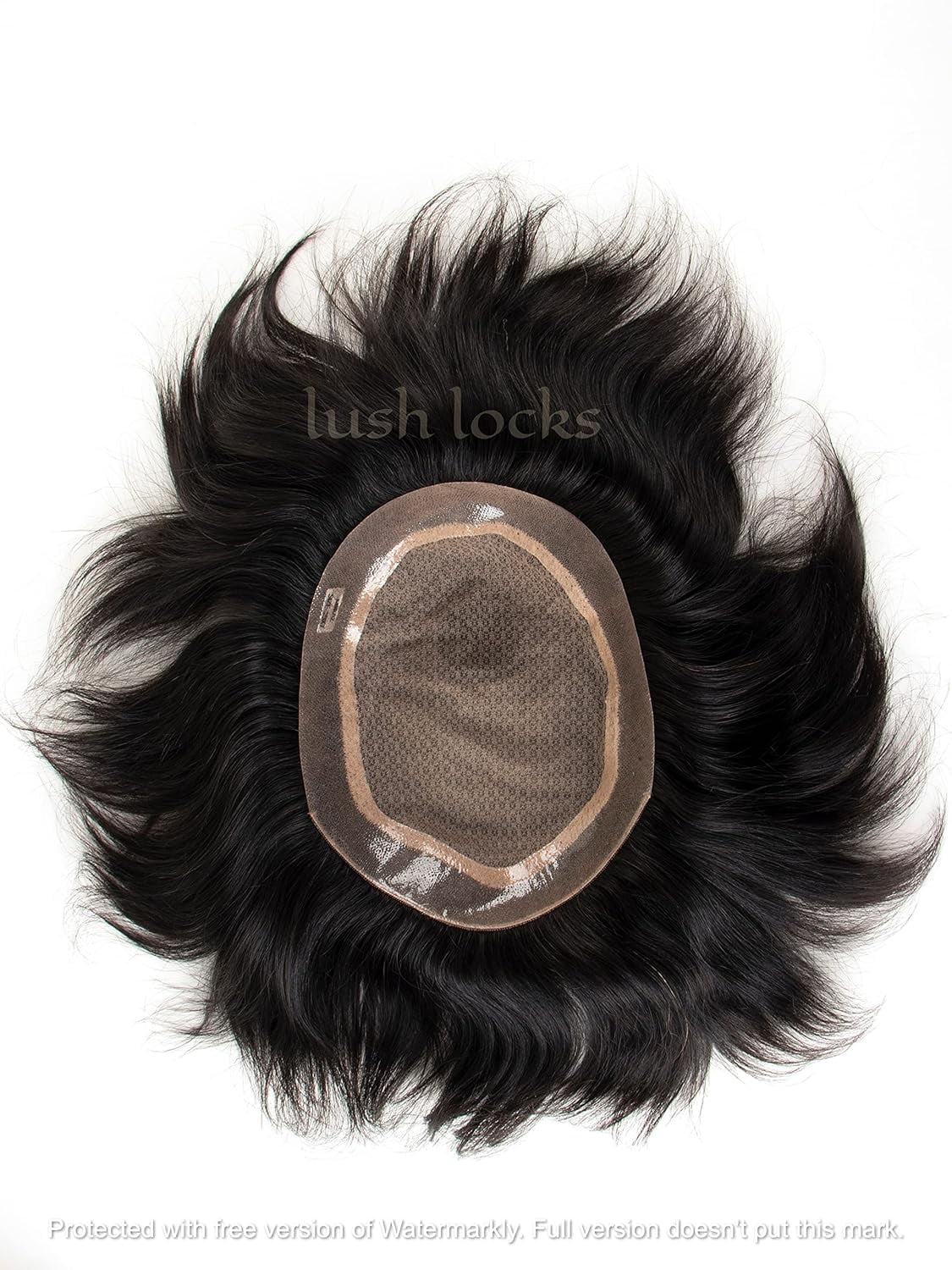 LUSH LOCKS Silk Base Mirage Hair PatchHair Wig for men Skin Base 100 ...