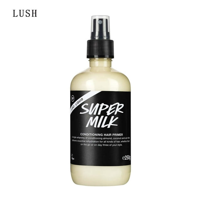 LUSH Super Milk Conditioning Spray, Leave in Conditioner Hydrating and ...