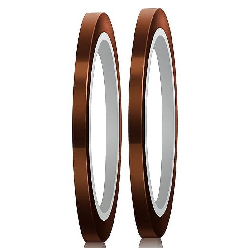 LUTER 2 Rolls Heat Resistant Tape High Temp Tape Thermal Tape for Heat ...