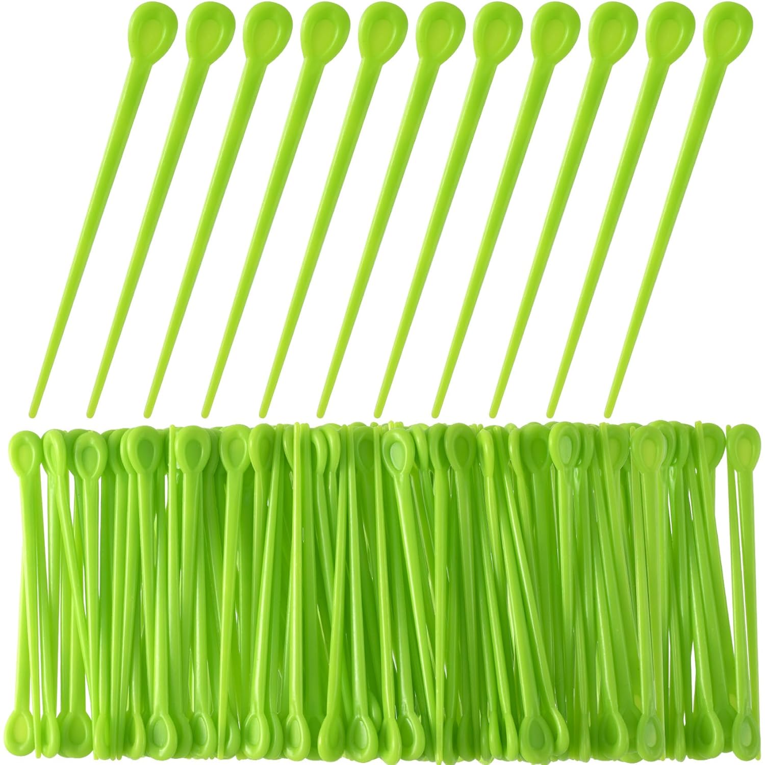 LUU-100pcs Brush Hair Roller Pick, Plastic Hair Roller Locking Tools ...
