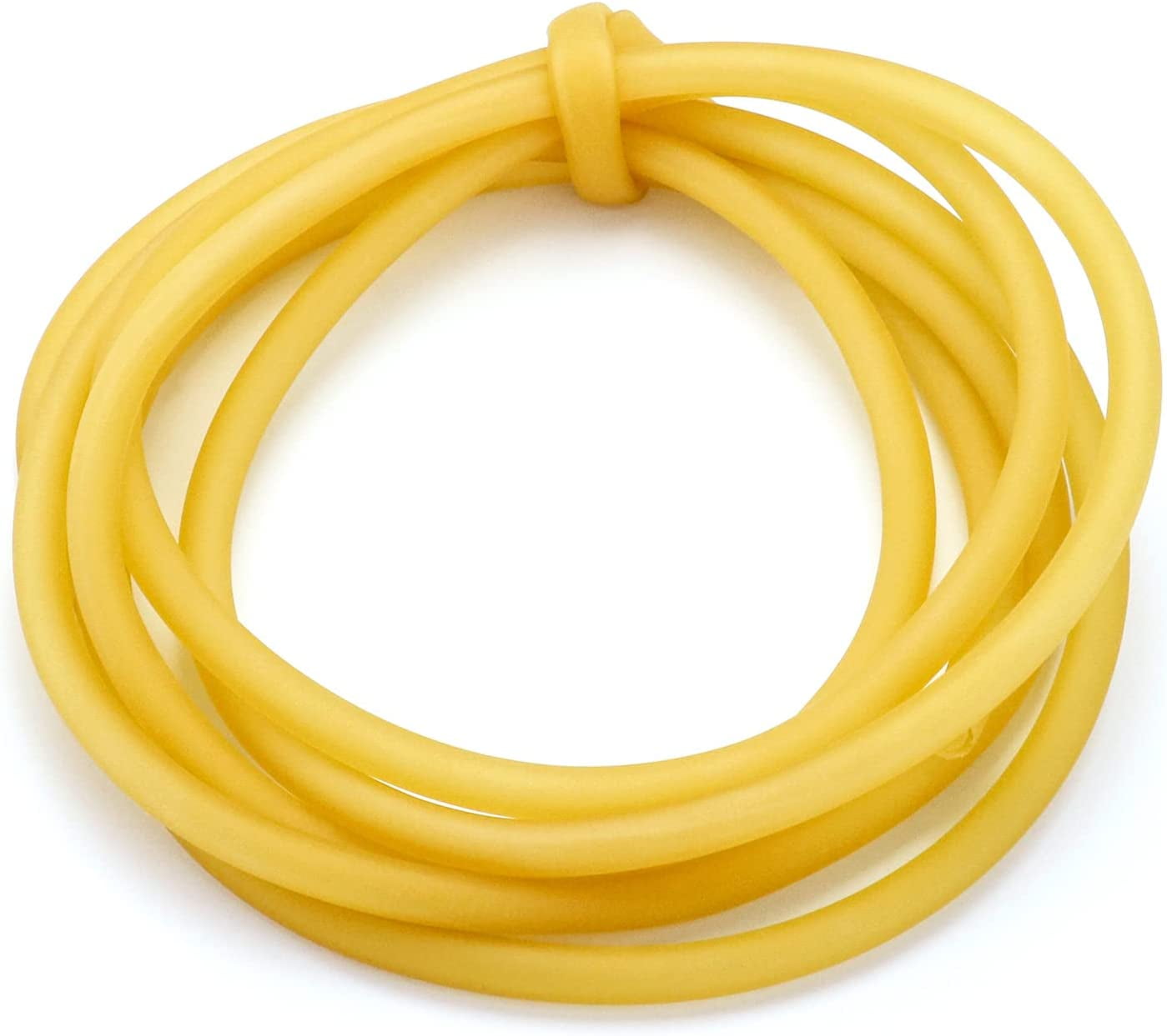 LUU-10FT 1/4" OD 3/16" ID Natural Latex Rubber Tubing Surgical Tube for ...