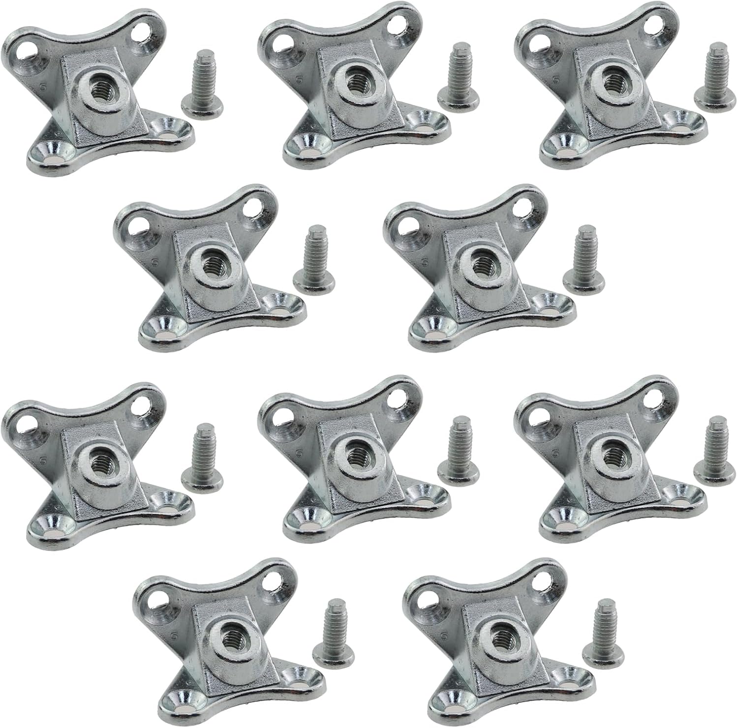 LUU-10PCS 1.36 Inch Removable Zinc Alloy Butterfly Corner Bracket ...