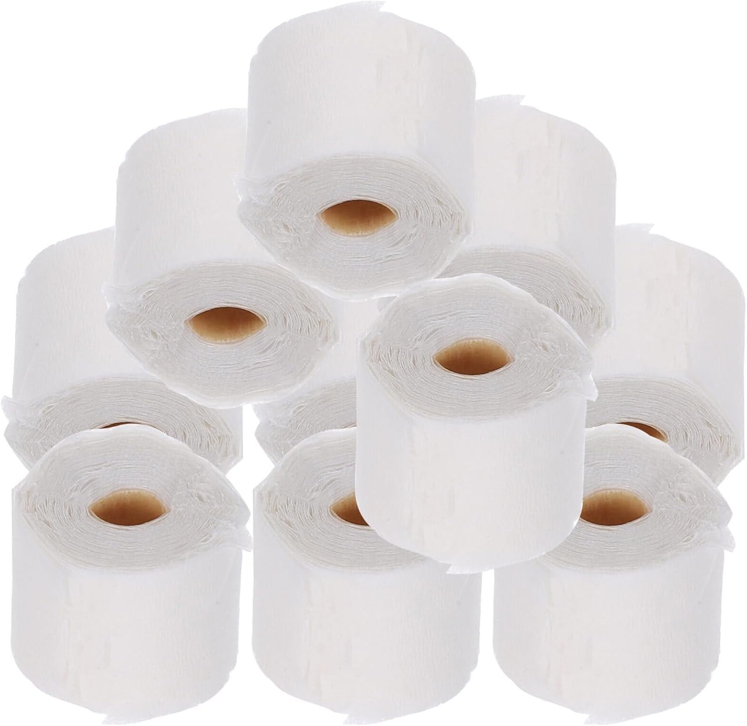 LUU-10pcs Dollhouse Toilet Tissue Miniature Paper Towels Mini Toilet ...