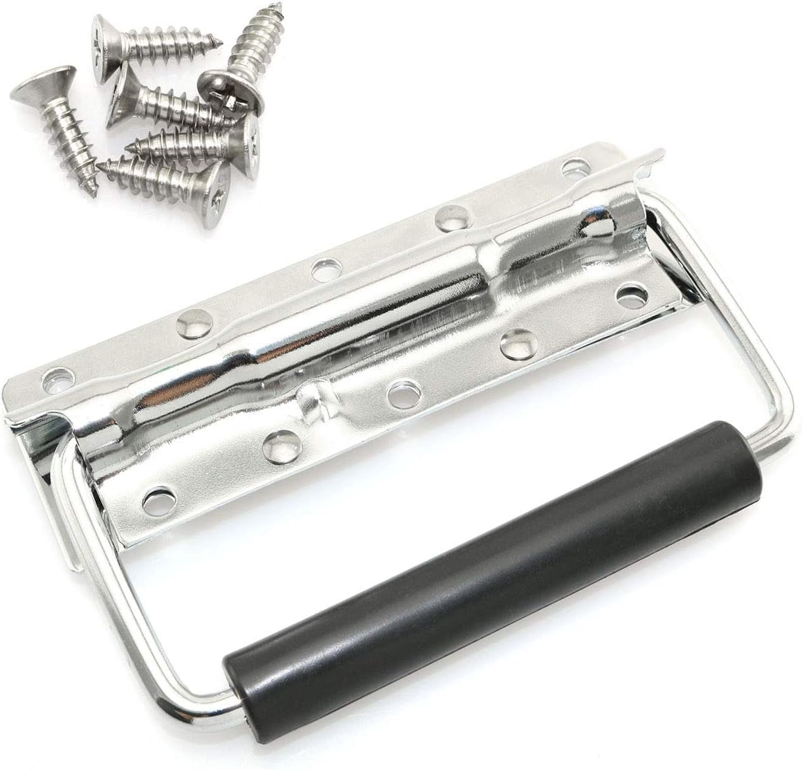 LUU-124mm Spring Loaded Case Handle Heavy Duty Pulls Surface Mount ...
