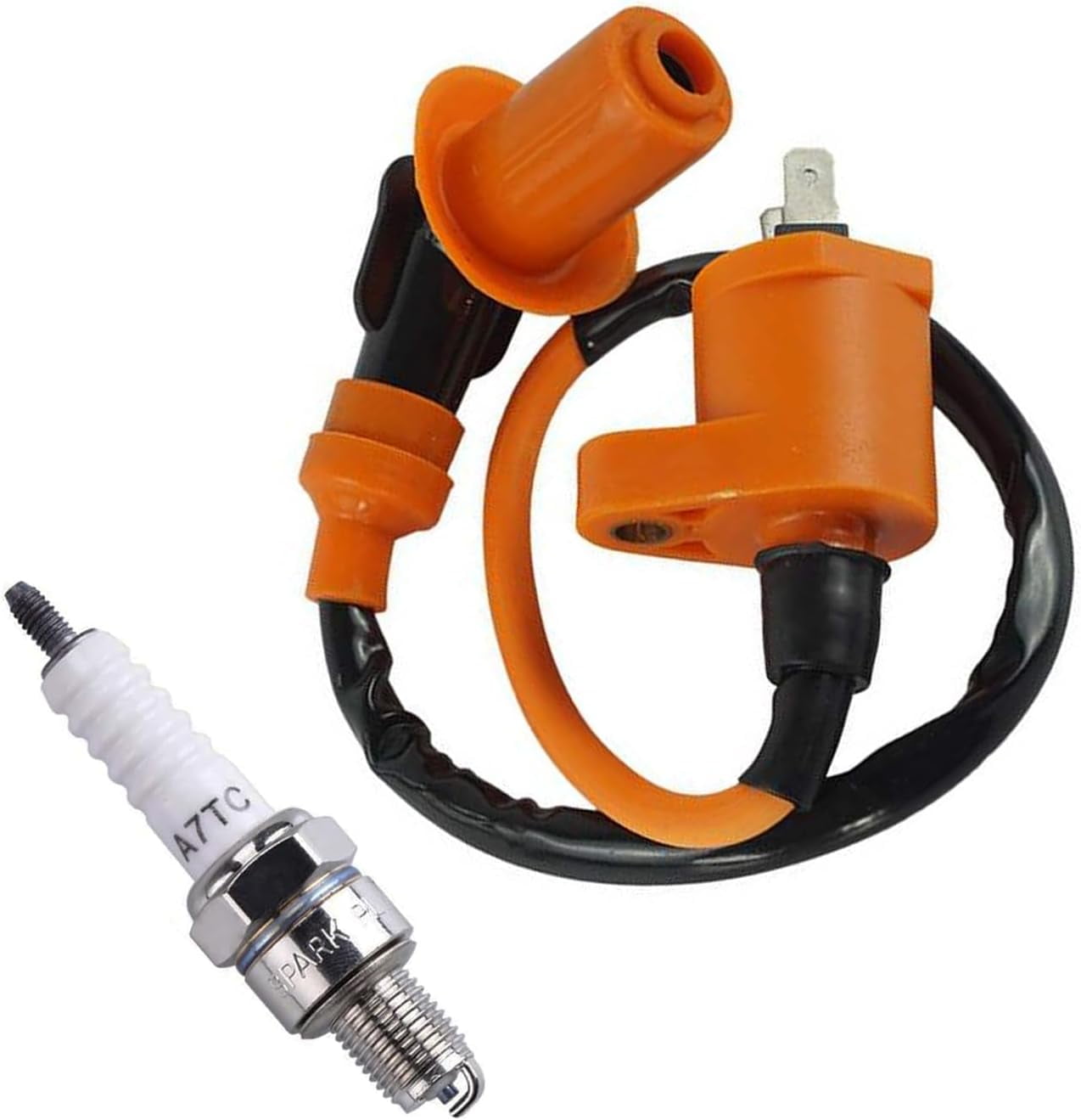 LUU-2 PCS Motorcycle Engine Ignition Coil, GY6 50cc-90cc 110CC 125cc ...