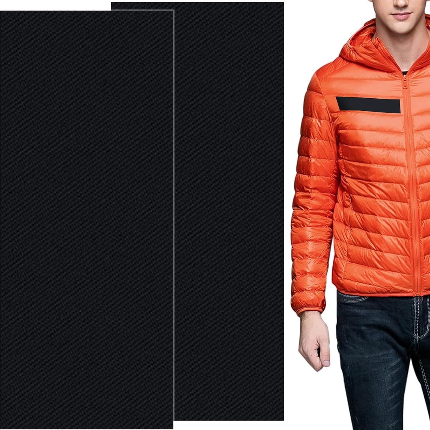 LUU-2 Sheets Puffer Down Jacket Patches, Self-Adhesive Nylon Puffer ...