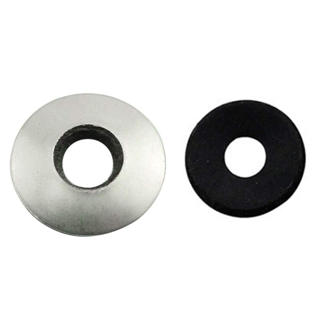 LUU-25pcs EPDM Neoprene Rubber Bonded Sealing Washers, 304 Stainless ...