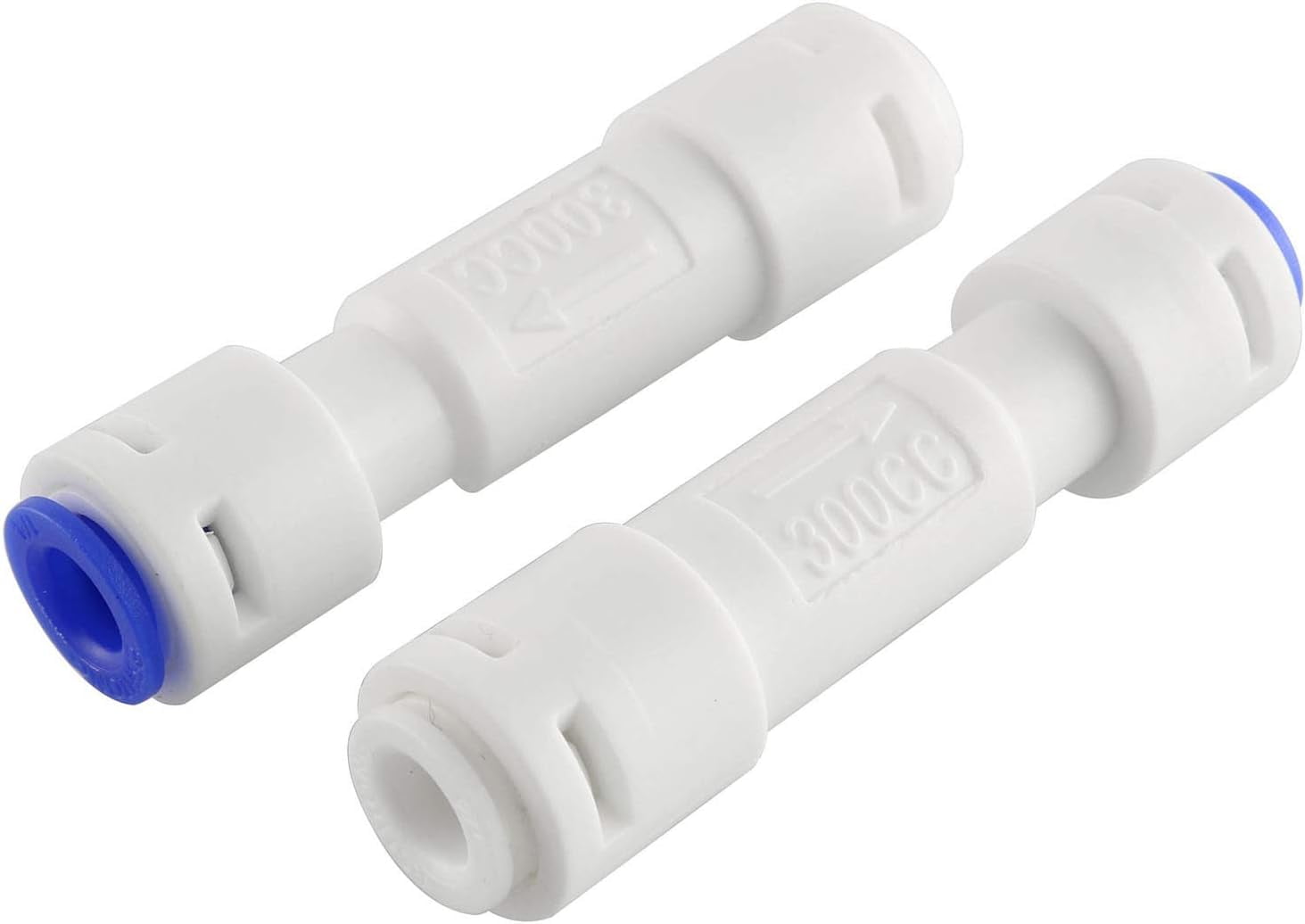 LUU-2PCS 1/4" 300CC Flow Restrictor with Quick Connect for RO Reverse ...