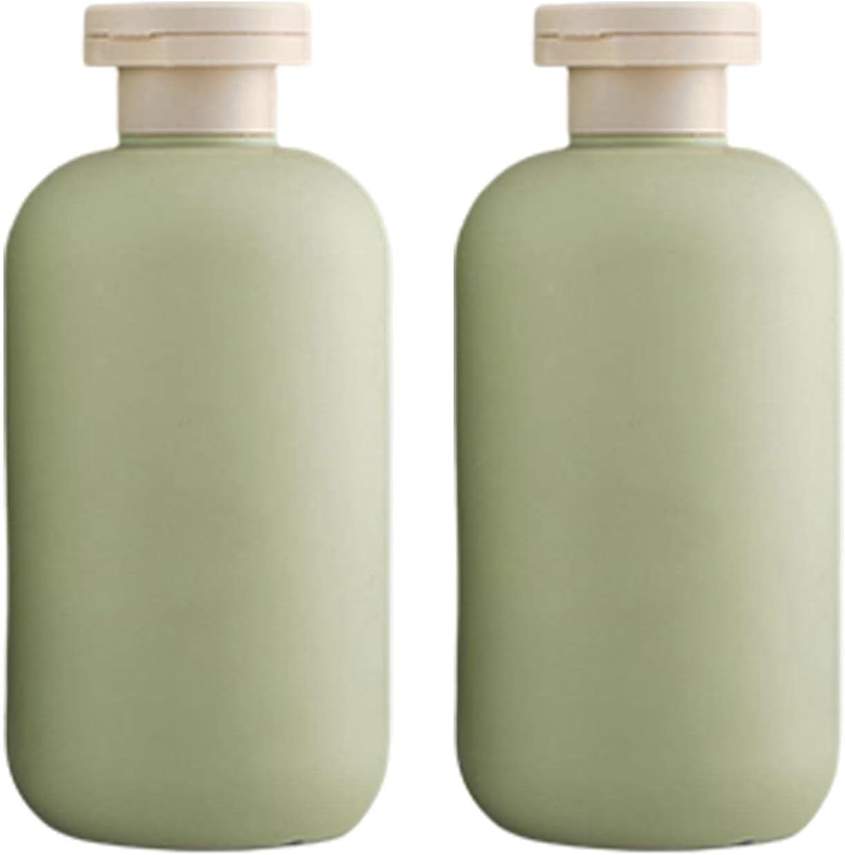 LUU-2Pcs Squeeze Bottles with Flip Cap,300ml Travel Shampoo Bottle ...