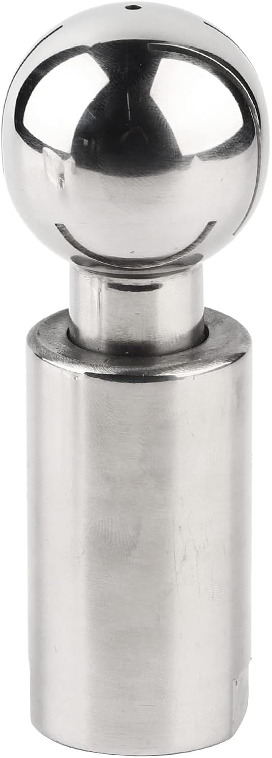 LUU-3/4 Inch Rotary Spray Ball, Stainless Rotary Spray Cleaning Ball ...