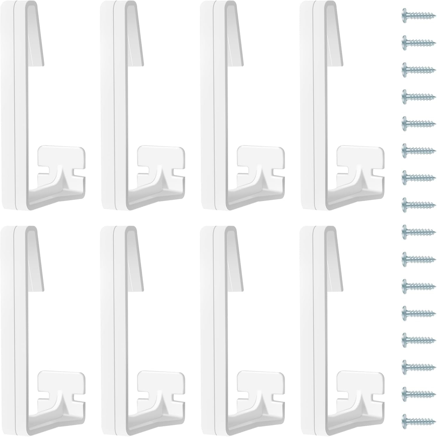LUU-4 PCS RV Side Curtain Hold Down, RV Curtain Clips, Plastic Camping ...