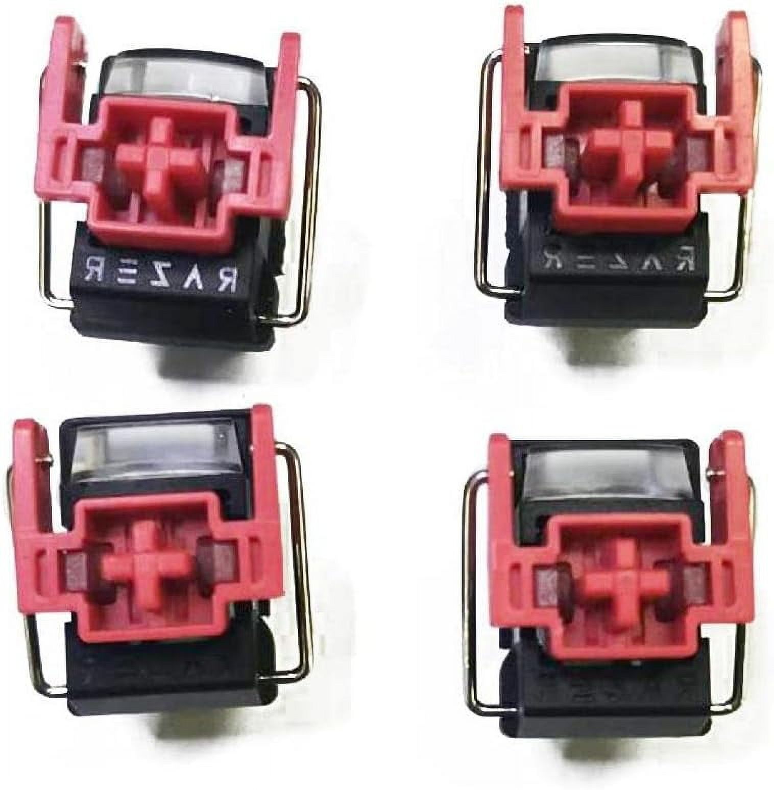 LUU-4Pcs Red Optical Switches V2 Hot Swap Slient Liner Switch for ...