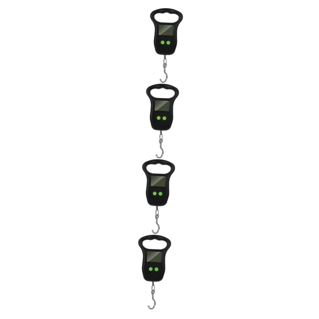 LUU-4pcs Portable Scale Shipping Digital Fish Scale Market Hanging ...