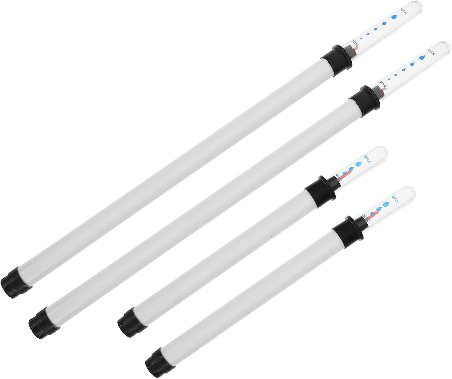LUU-4pcs Water Level Indicator Plant Water Meter Water Level Gauges ...