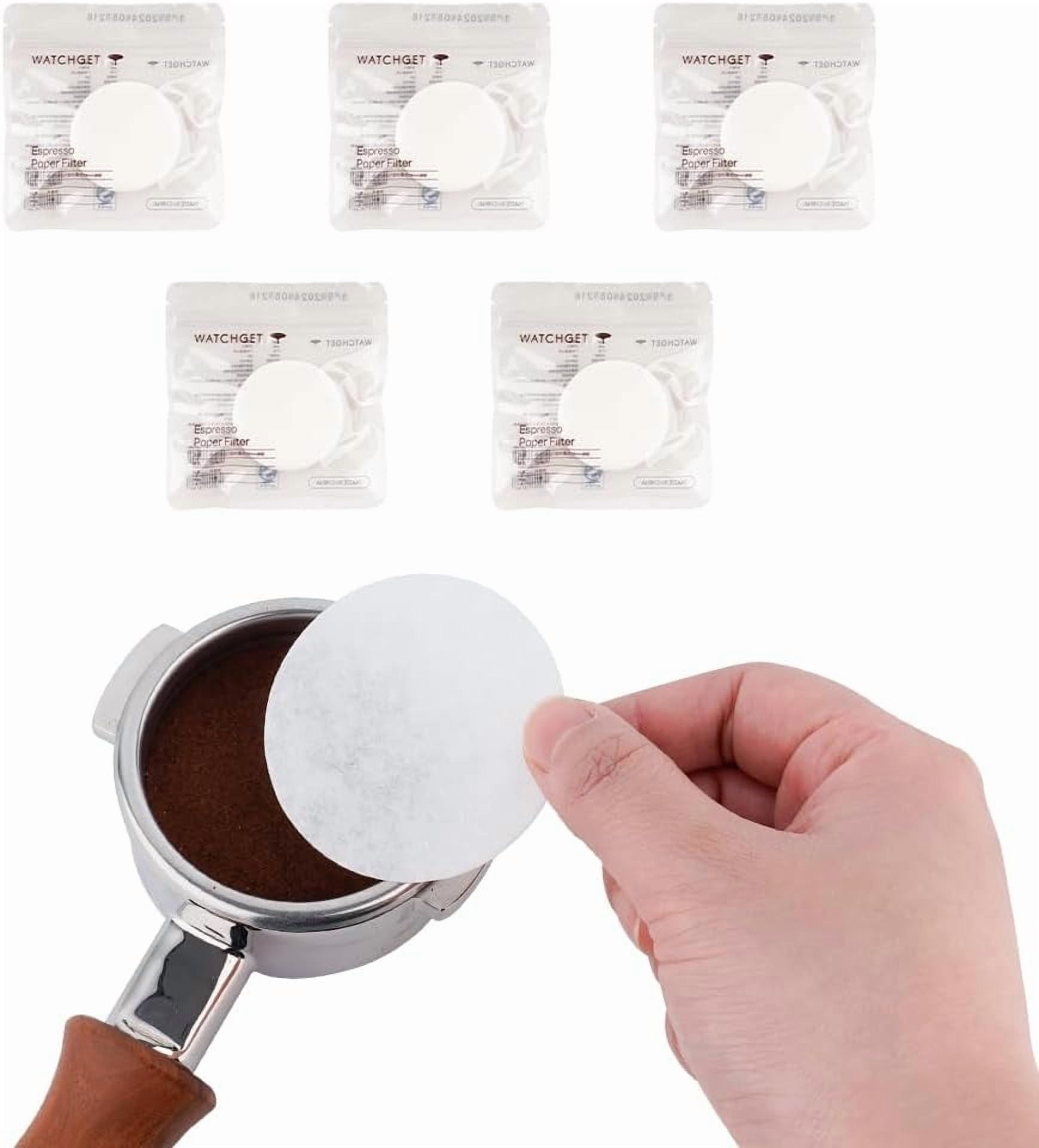 LUU-53mm Espresso Paper Filters - 100 Pcs Unbleached Coffee Filter ...